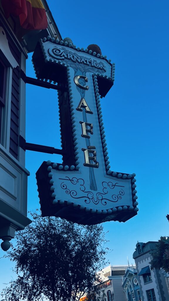 Carnation Café Review - Marvelous Mouse Travels